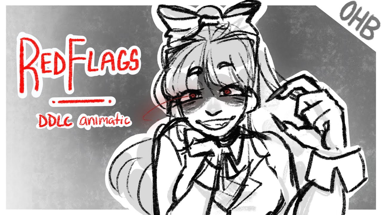 Blinking in Morse Code | DDLC ANIMATIC - YouTube