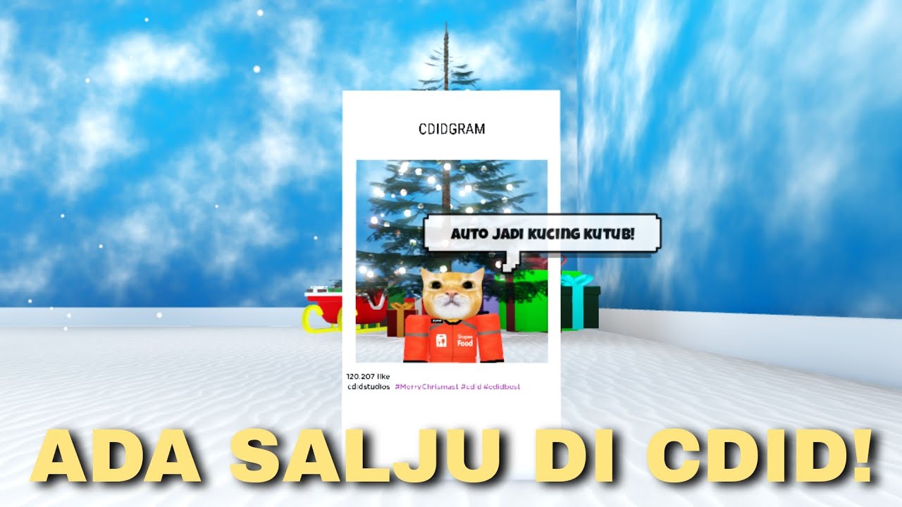 Christmas Event CDID Revamp, ada salju + kode baru! | Car Driving ...