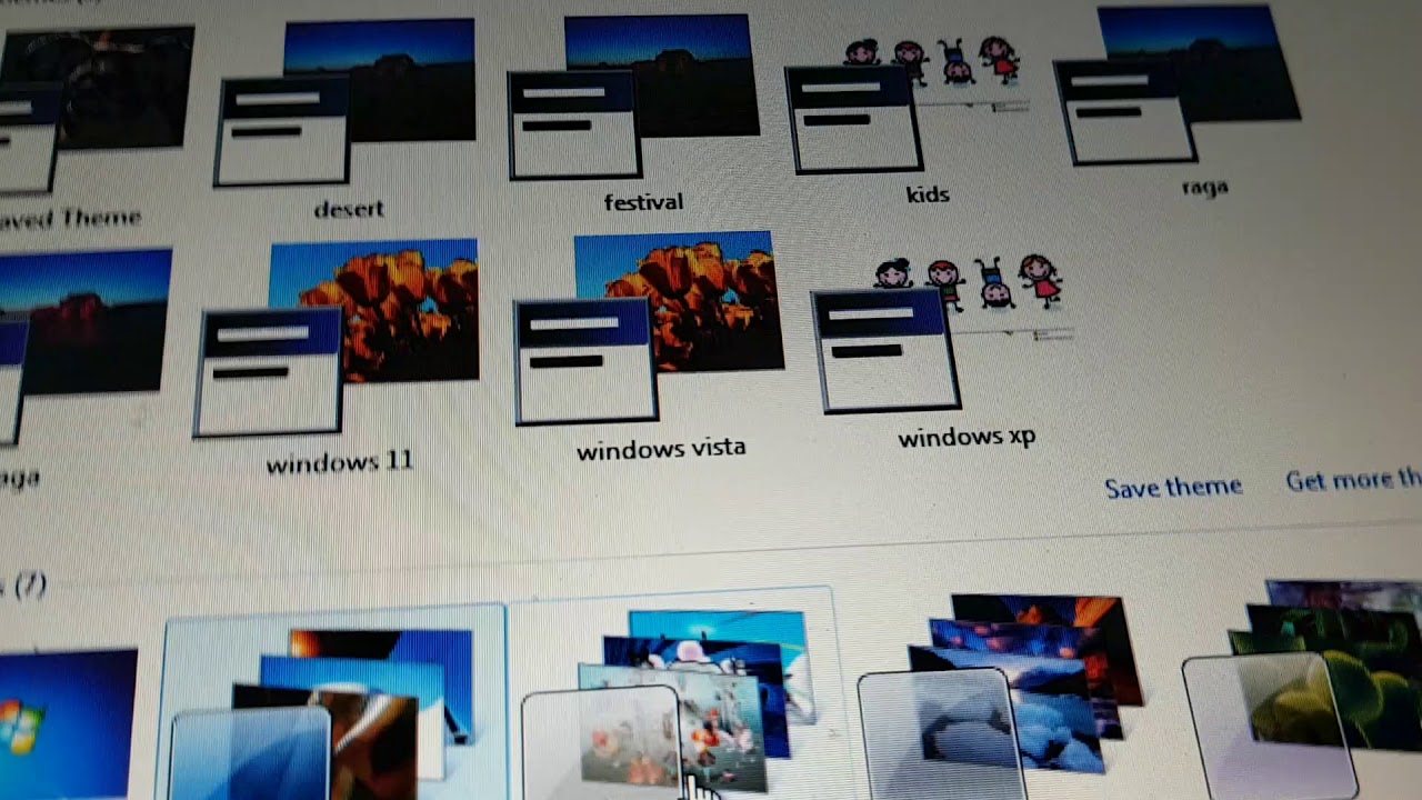 Windows 7 architecture characters landscape nature scene un - YouTube