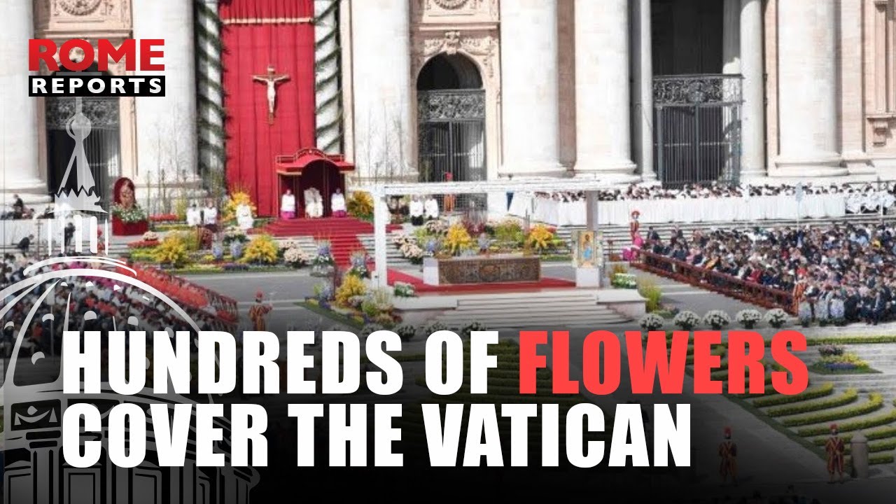 Vatican to be covered in thousands of flowers for this nearly 40-year ...