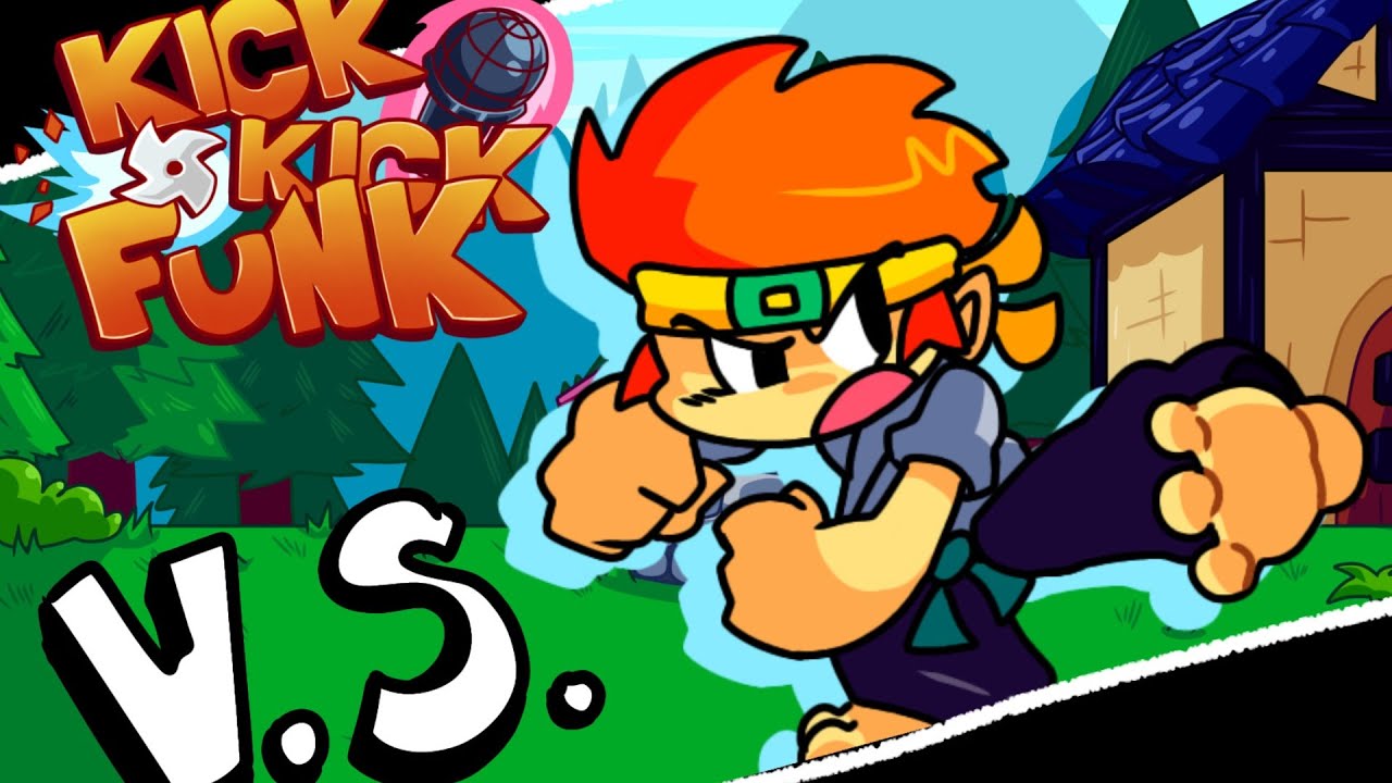 Friday Night Funkin' [Dan the Man] Kick Kick Funk Mod! - YouTube