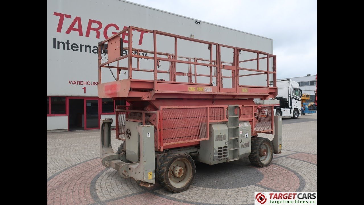 778475 GENIE GS5390RT SCISSOR GS-5390 4x4 LIFT DIESEL WORK LIFT 1815CM ...