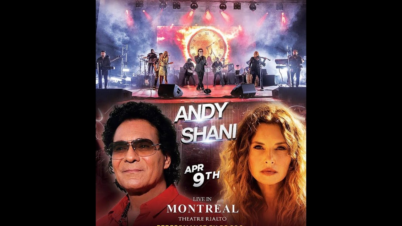 Andy Concert in Montreal April 9 2022 - YouTube