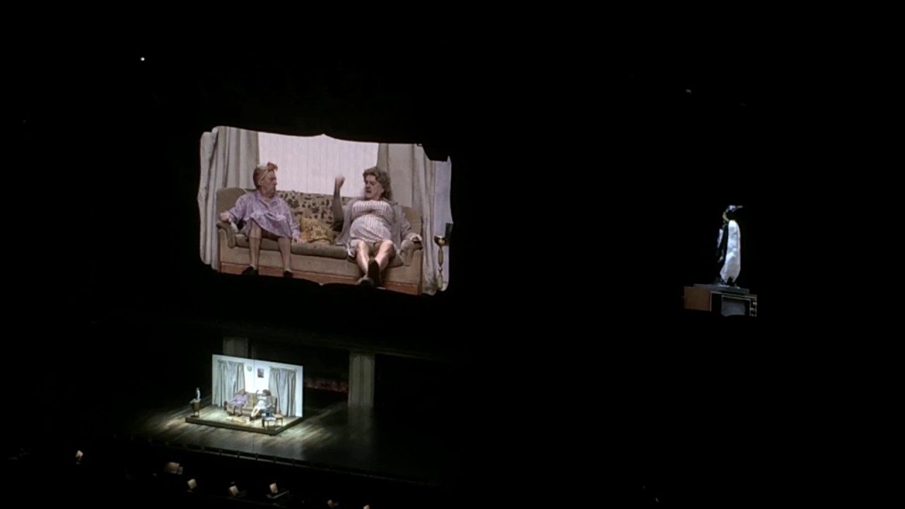 Monty Python Reunion 2014 Penguin on the television - YouTube