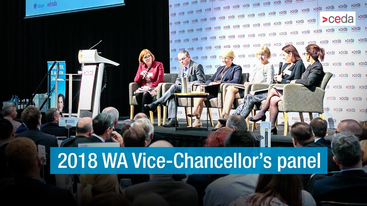 2018 WA Vice-Chancellors panel - YouTube