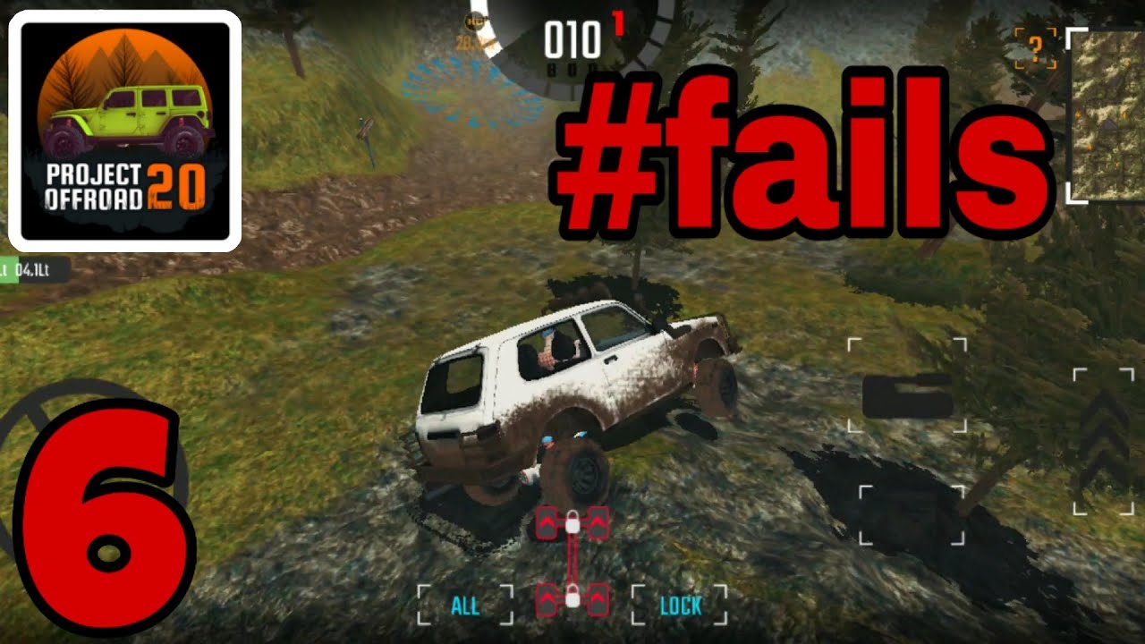 Project Offroad 20 Fails Gameplay walkthrough part-6 - YouTube