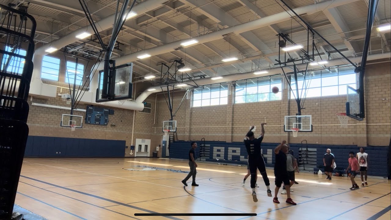 GREAT MORNING BASKETBALL OPEN GYM// 5 GAMES 🏀 - YouTube
