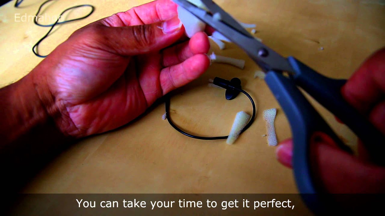 How to Make a Windshield for a Lavalier Microphone - YouTube