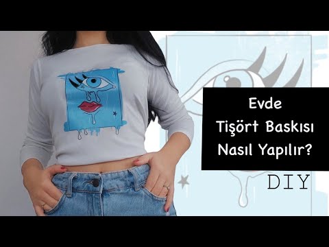 DIY | Evde Tişört Baskısı Nasıl Yapılır ?