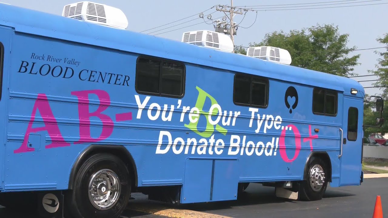 Rockford's Bloodmobile says you're its type - YouTube
