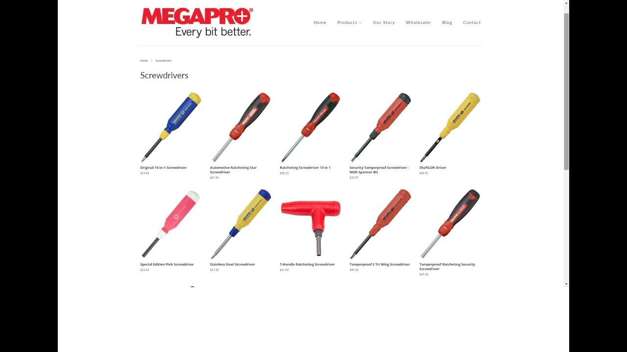 MEGAPRO Screwdrivers Factory Tour - YouTube