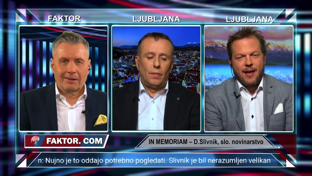 FAKTOR #224: IN MEMORIAM–Danilo Slivnik in slovensko novinarstvo (mag ...