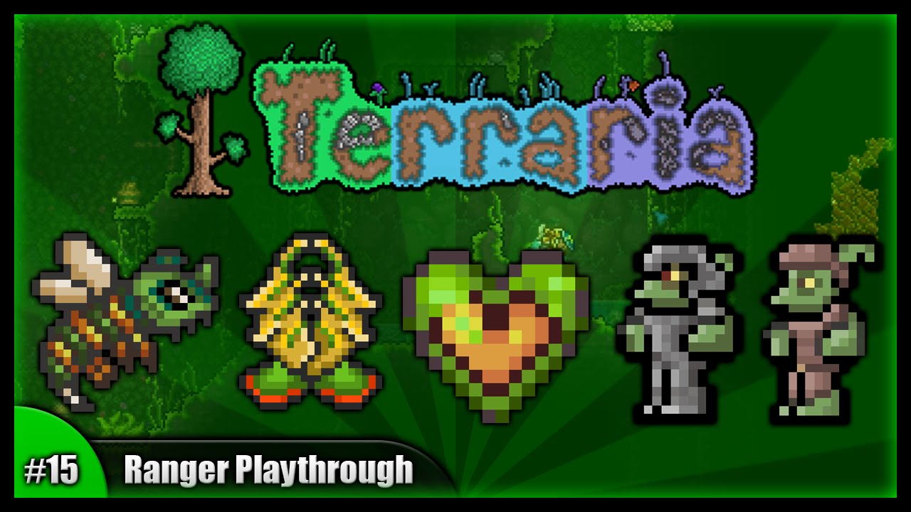Let's Play Terraria 1.2.4 || Ranger Class Playthrough || Jungle ...