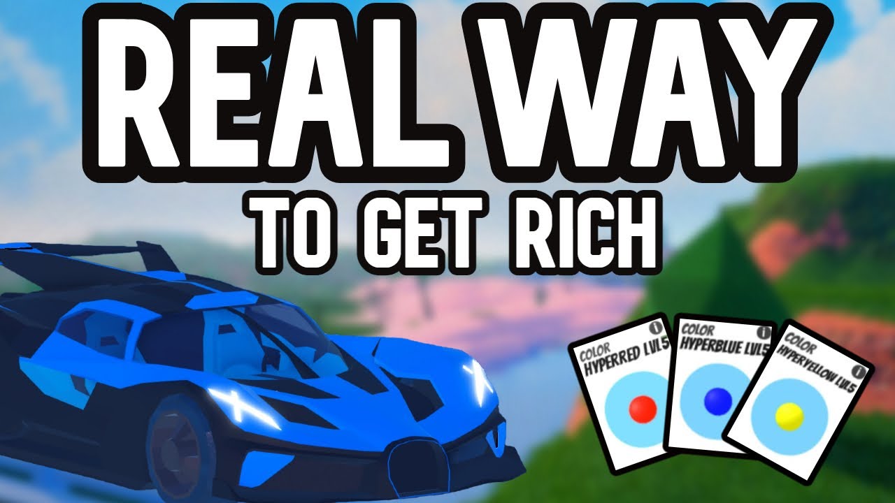 THE REAL WAY TO GET RICH IN ROBLOX JAILBREAK! - YouTube