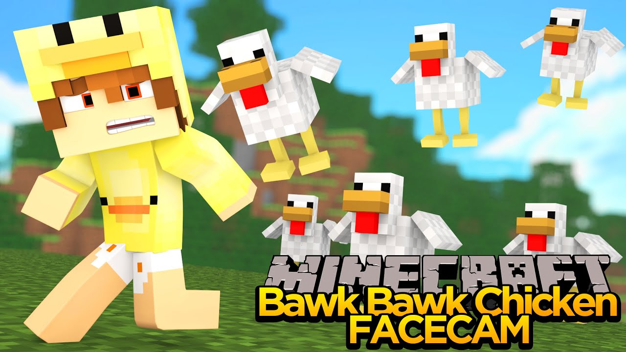 MINECRAFT - GETTING ATTACKED BY THE CHICKENS!! - YouTube