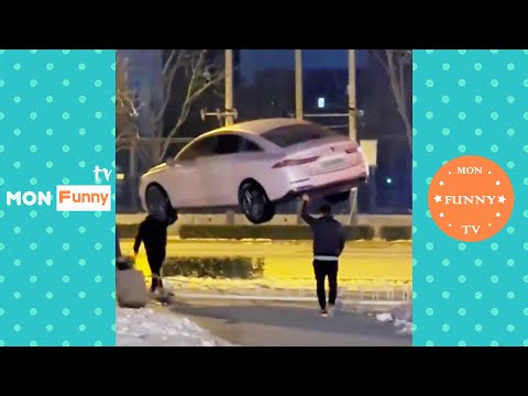 فيديو مضحك ومضحك حياة الناس #6 😂 حاول ألا تضحك مقاطع فيديو مضحكة 2024