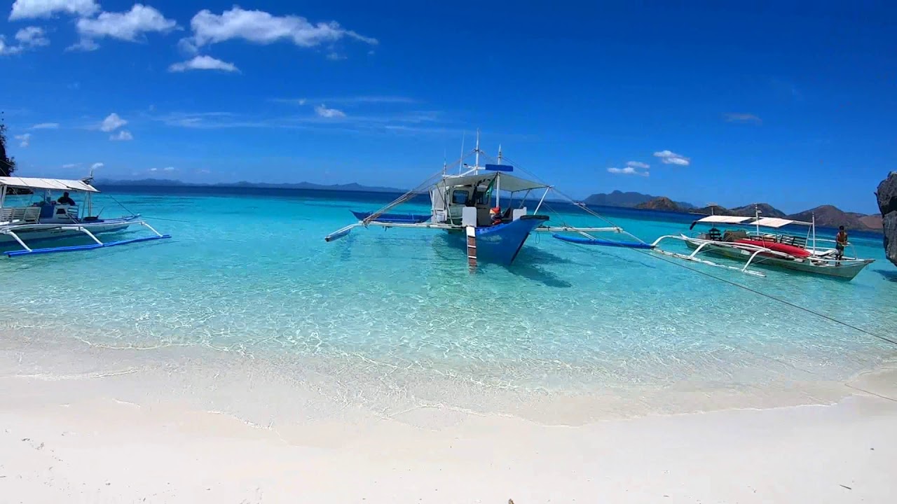 Banul beach, Coron - Palawan - YouTube
