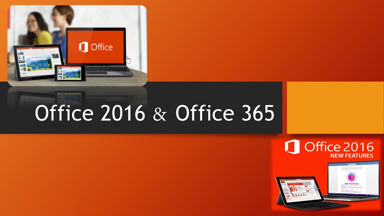 รีวิว Office 2016 และ Office 365 - YouTube