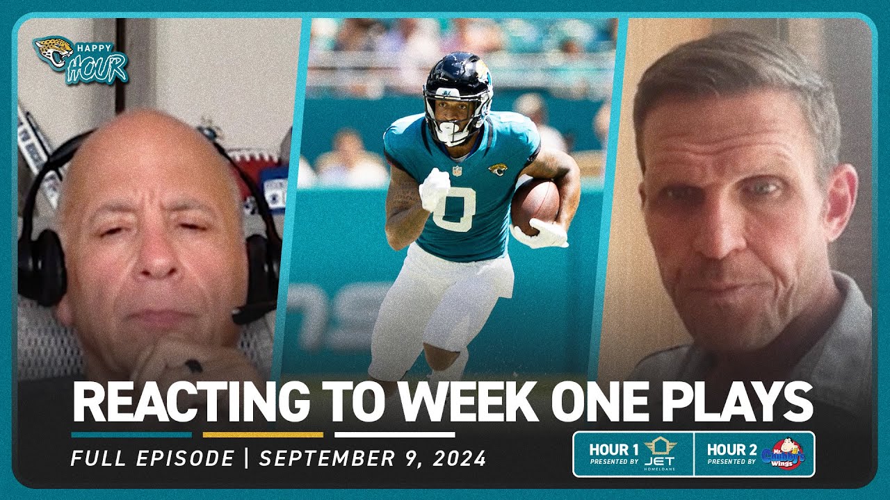 Tony Boselli & Pete Prisco Share Week 1 Thoughts | Jaguars Happy Hour ...