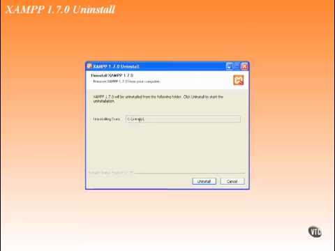 17 08 Uninstall XAMPP Joomla! - YouTube