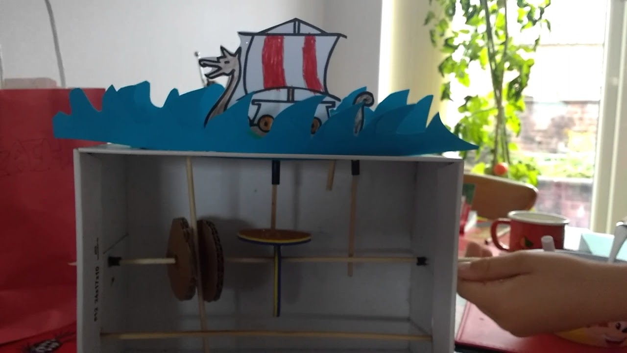Viking Boat Automata - YouTube