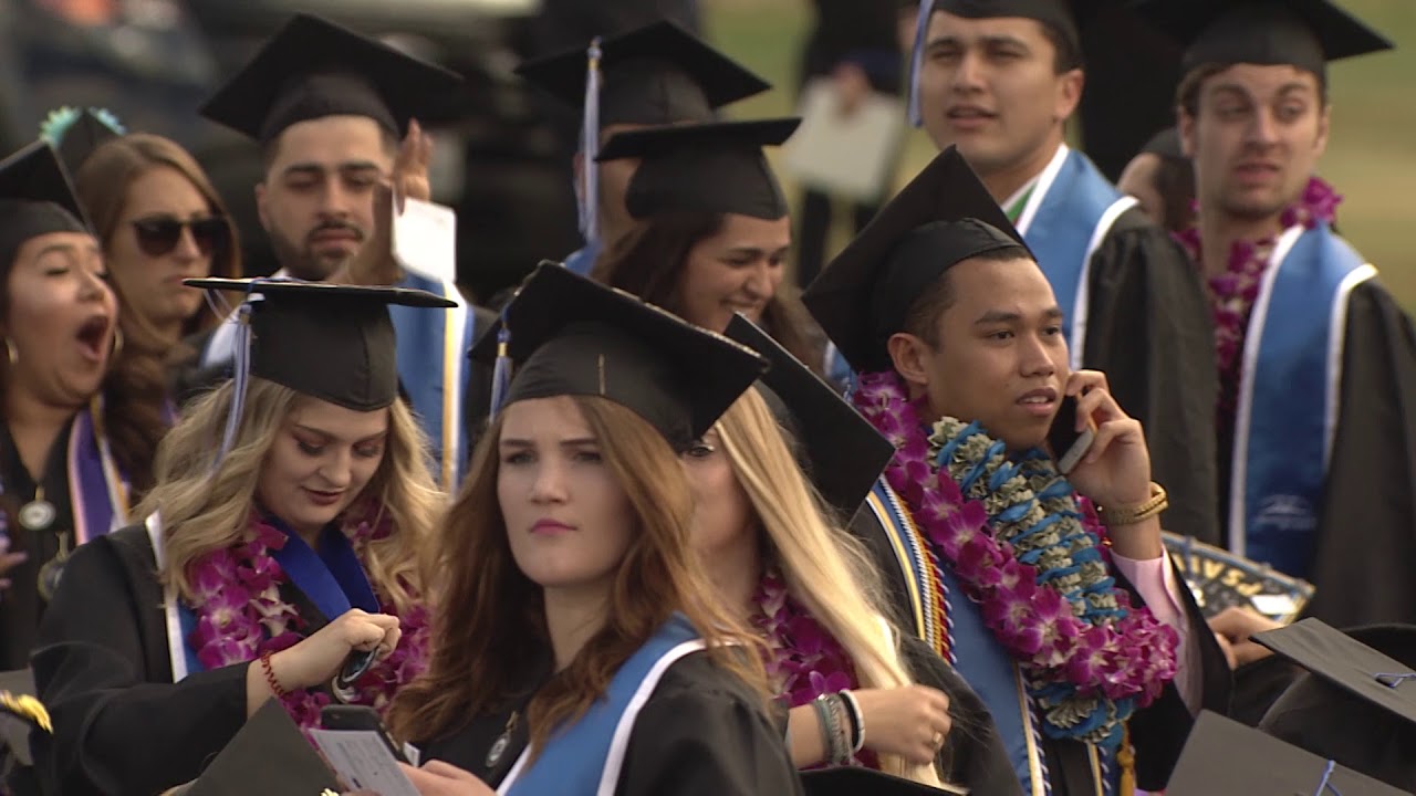 CSUSM Commencement Live 2018 (CHABSS A) - YouTube