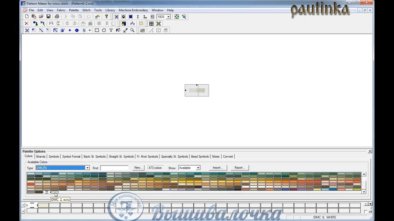 Урок 8. Соответствие каталогов в программах Pattern Maker и Embird ...