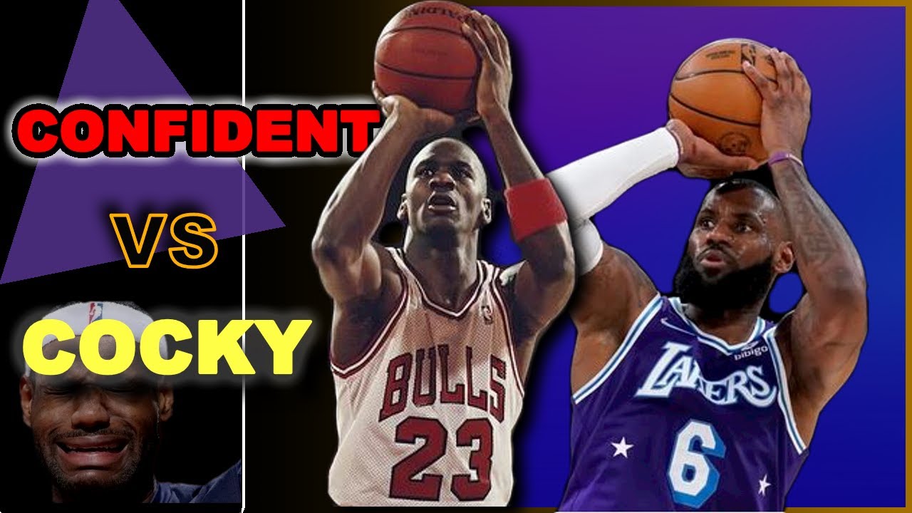 Here's why Michael Jordan was MUCH MORE CONFIDENT than Lebron James ...