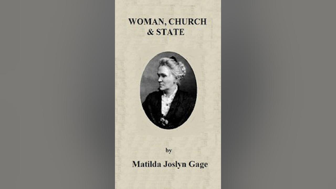 Who is this unknown suffragette? Matilda Joslyn Gage #voting # ...