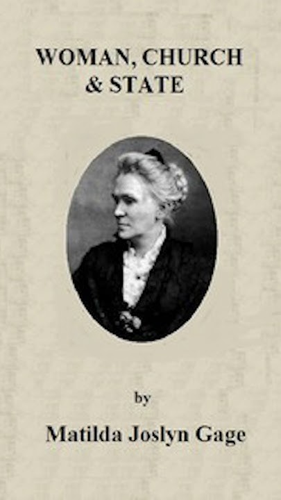Who is this unknown suffragette? Matilda Joslyn Gage #voting # ...