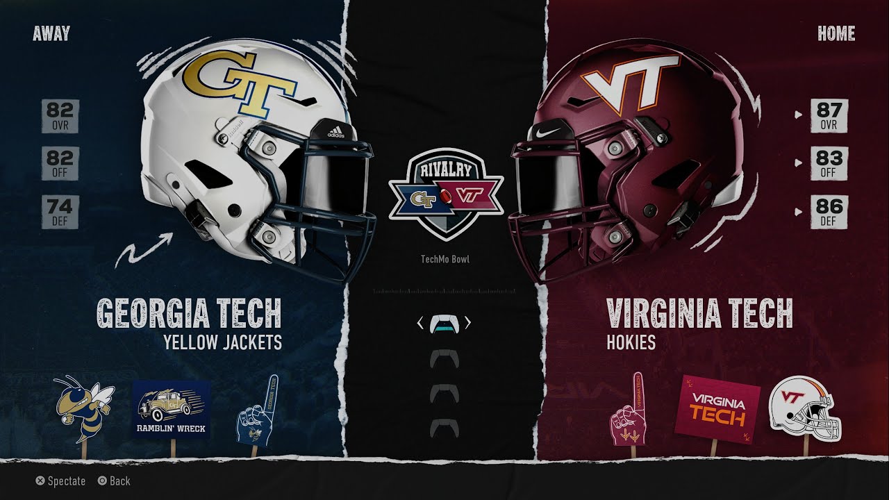 Georgia Tech at Virginia Tech - YouTube