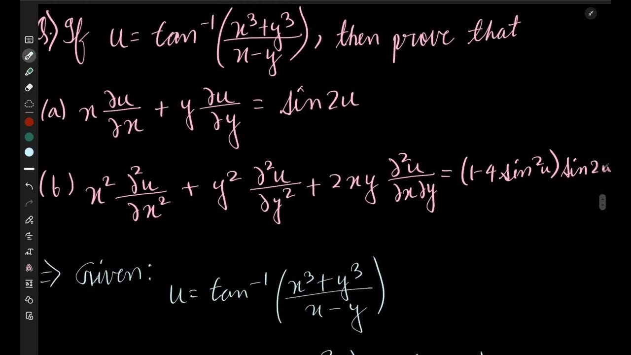 Euler's Theorem | L-17 | engineering mathematics | Partial Differentiation - YouTube