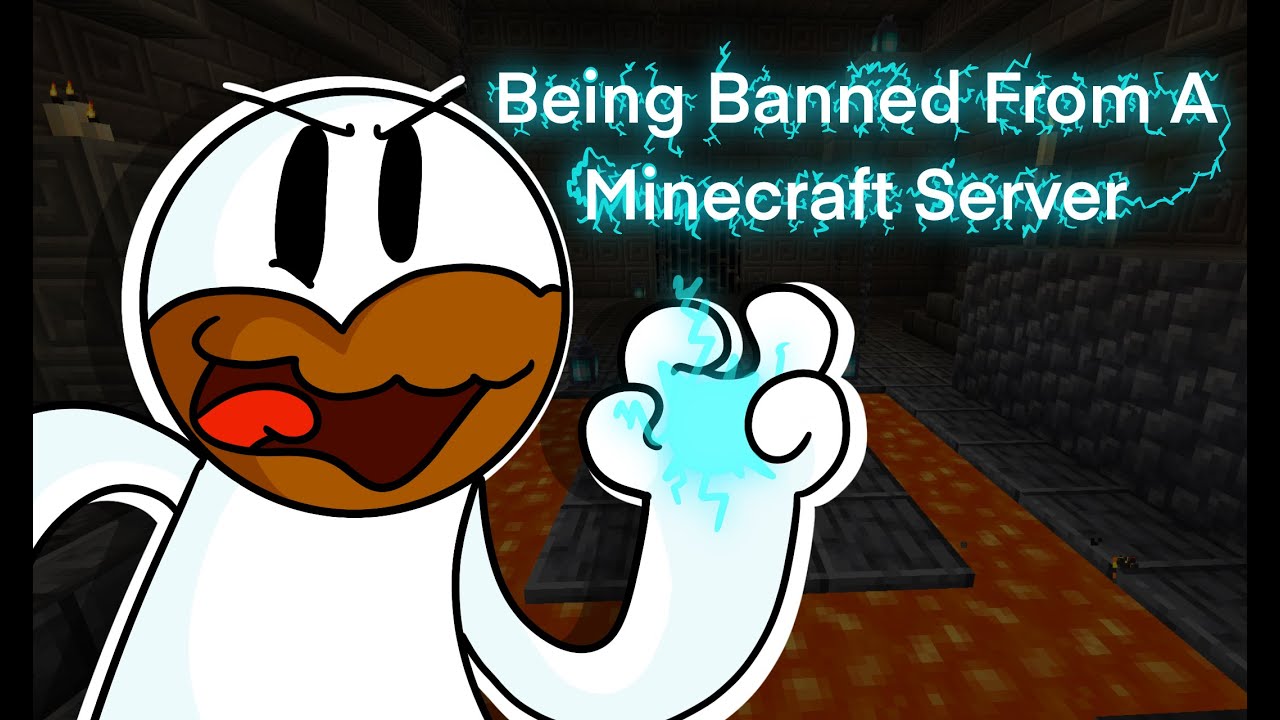 Getting Banned From a Minecraft Server - YouTube