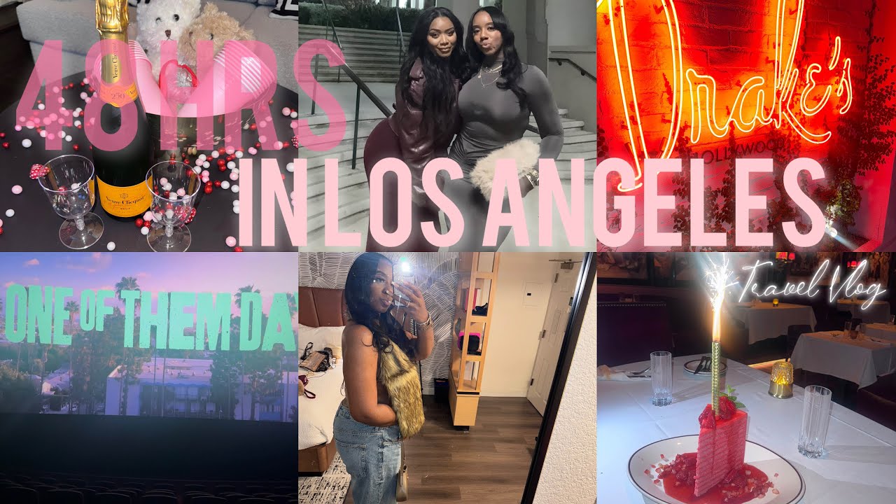 48 HRS IN LOS ANGELES | Hotel Decor + Issa Rae’s Coffee Shop + Birthday ...