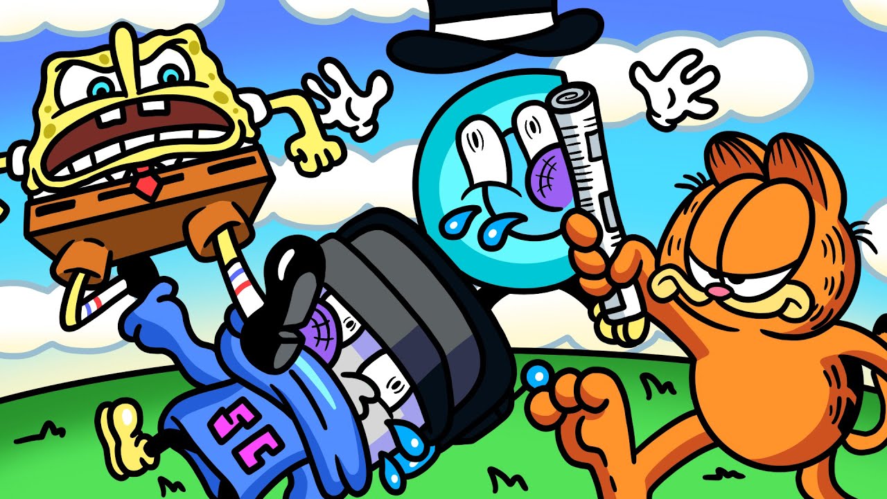We Get Beat Up by SpongeBob and Garfield in Nickelodeon All-Star Brawl ...