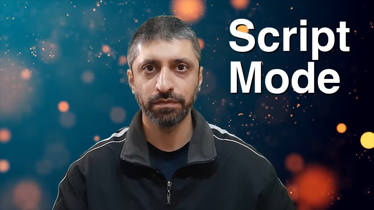 05 - Script Mode [sp24] - YouTube