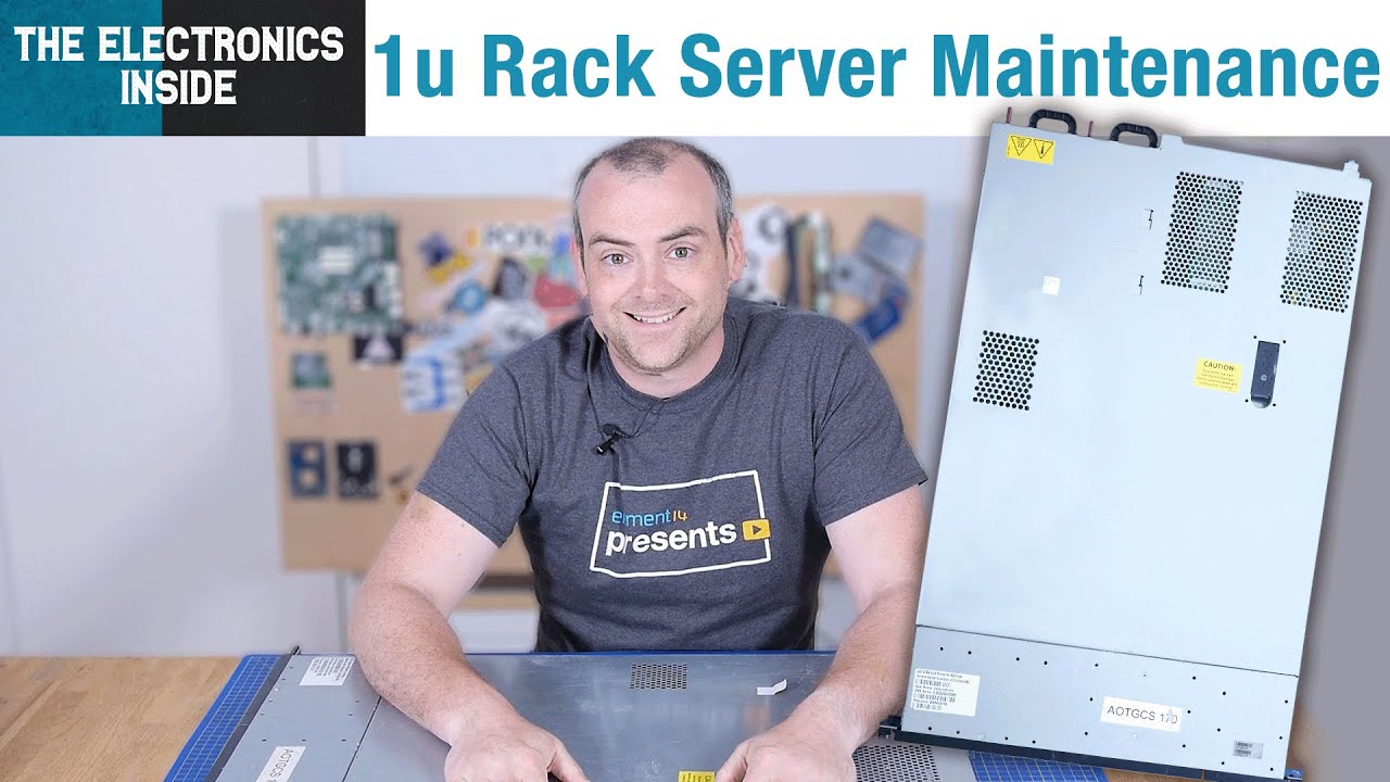 HP ProLiant DL360 G6 Teardown and Maintenance - The Electronics Inside - YouTube