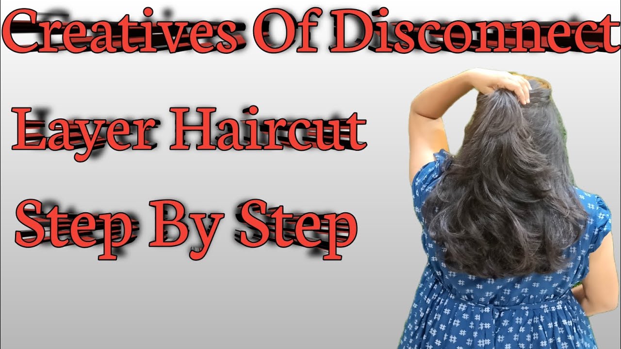 Say Goodbye to Boring Hair: The Viral Disconnect Layered Haircut|How to ...