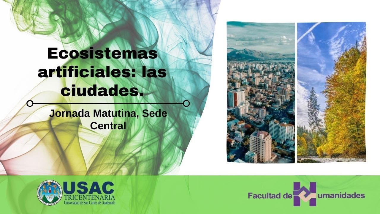 Ecosistemas artificiales las ciudades - YouTube