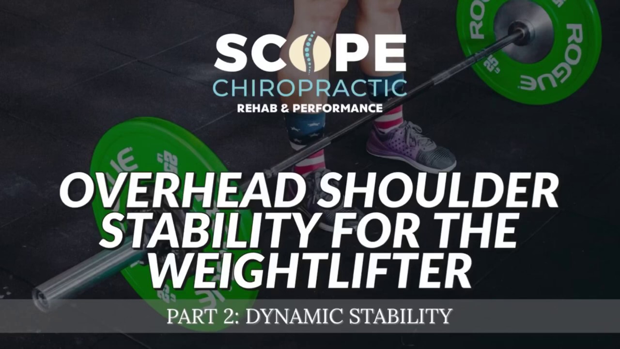 Overhead shoulder stability for the weightlifter. Part 2 - YouTube