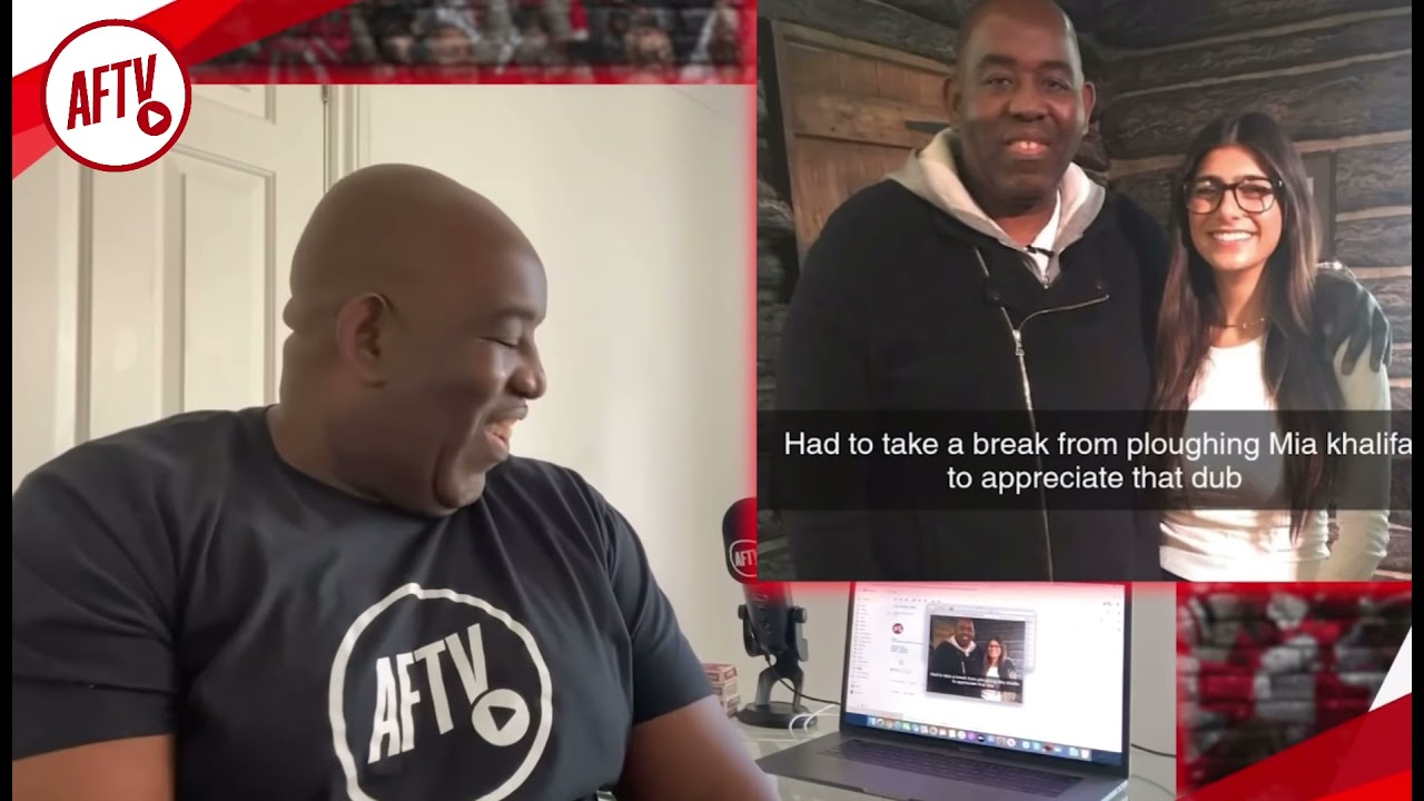 Robbie reacts to Mia Khalifa dub meme - YouTube