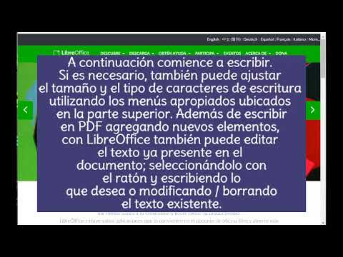 Como escribir en un PDF - YouTube