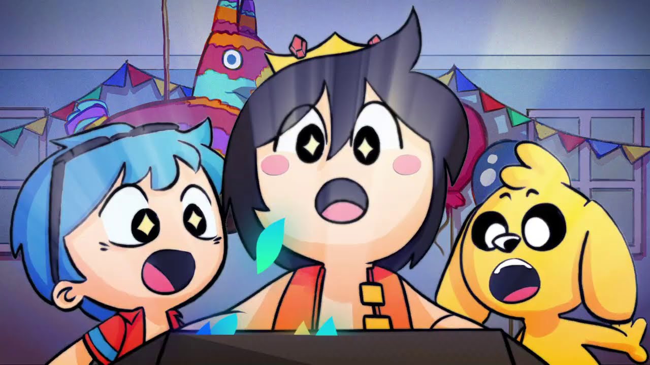 LOS COMPAS Y LA MALDICIÓN DE MIKECRACK 😁📕 COMERCIAL ANIMADO - YouTube