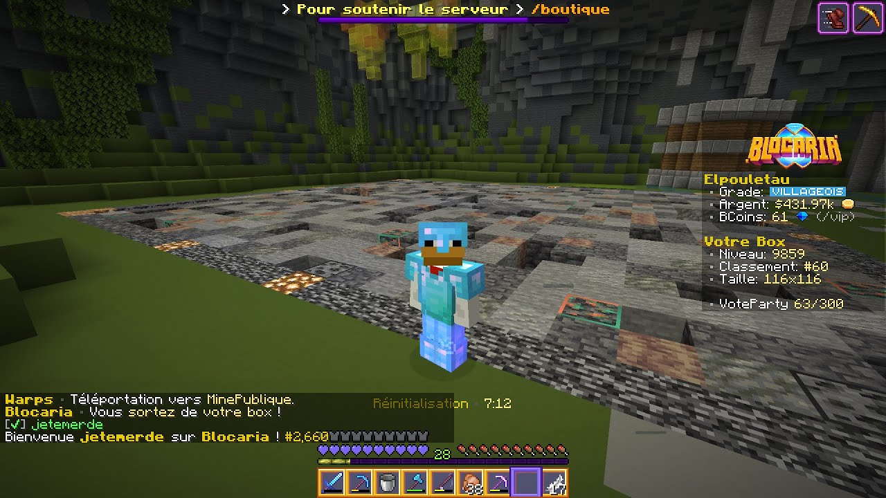 on decouvre les nouvelles mines sur blocaria - YouTube