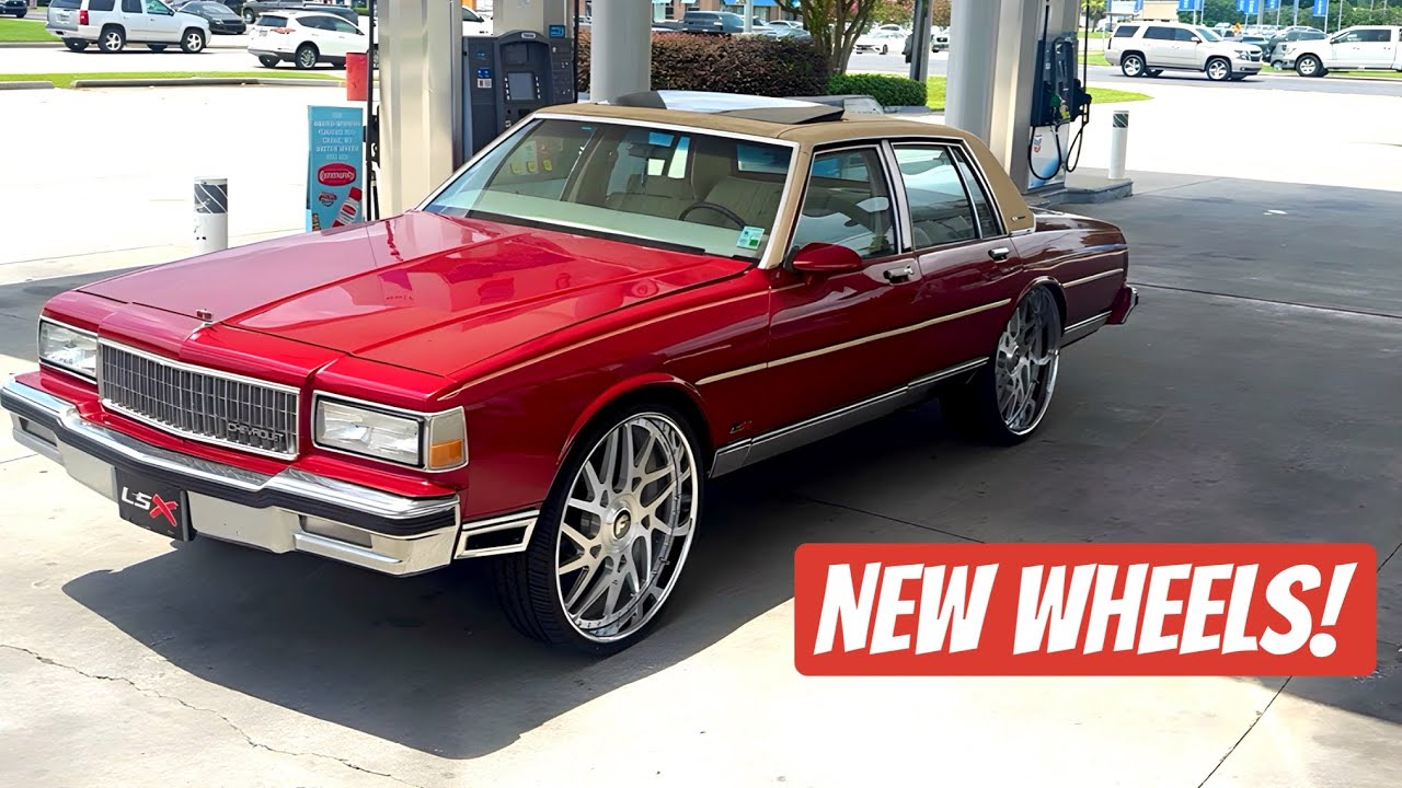 Box Chevy Gets 26” Forgiatos - YouTube