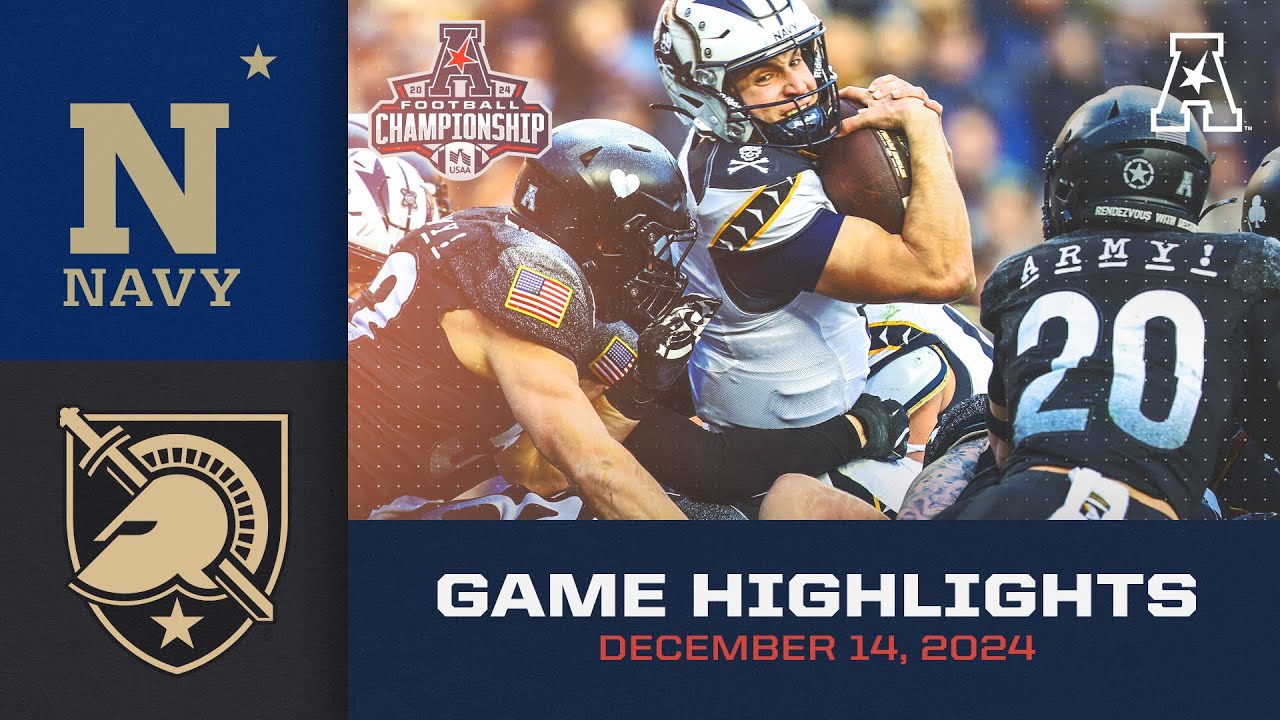 Game Highlights: Navy vs Army (December 14) - YouTube