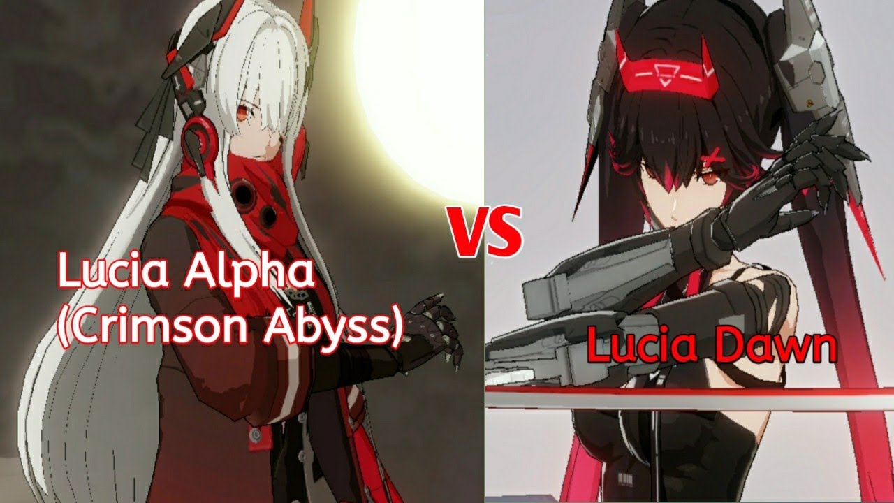 Lucia Alpha vs Lucia Dawn (Punishing Gray Raven Global) - YouTube