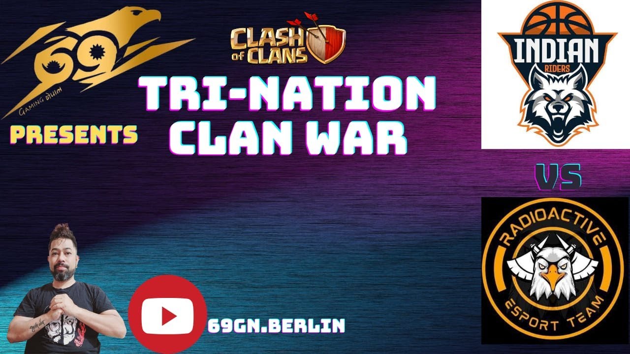 INDIAN RIDERS vs RADIO ACTIVE ESPORTS ( TRI-NATION WAR ) ROUND1 ! CLASH ...