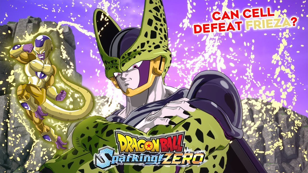 Perfect Cell vs Golden Frieza – Shocking Victory! Dragon Ball Sparking ...
