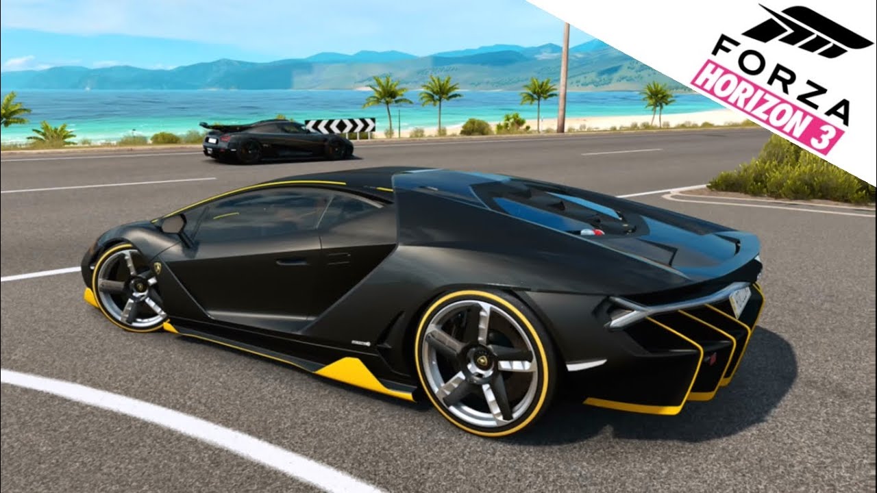 Forza Horizon 3 GAMEPLAY | Lamborghini Centenario LP770-4 (Free Roam ...